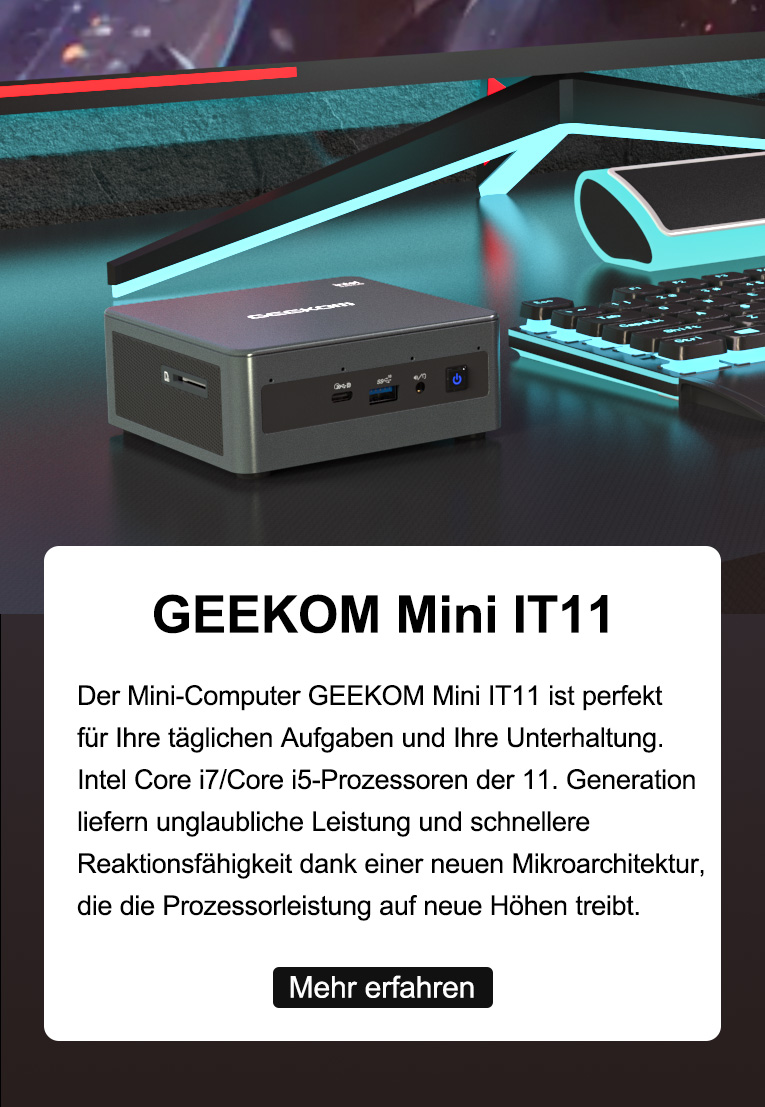 Neue Mini-PC, neue Power! - GEEKOM