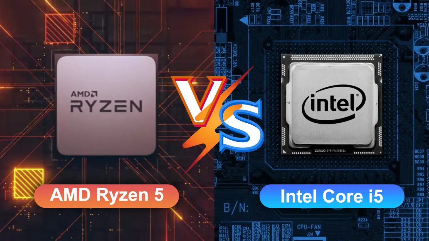 Amd Ryzen 5 vs Intel i5: Vergleich von Mittelklasse-CPUs - GEEKOM