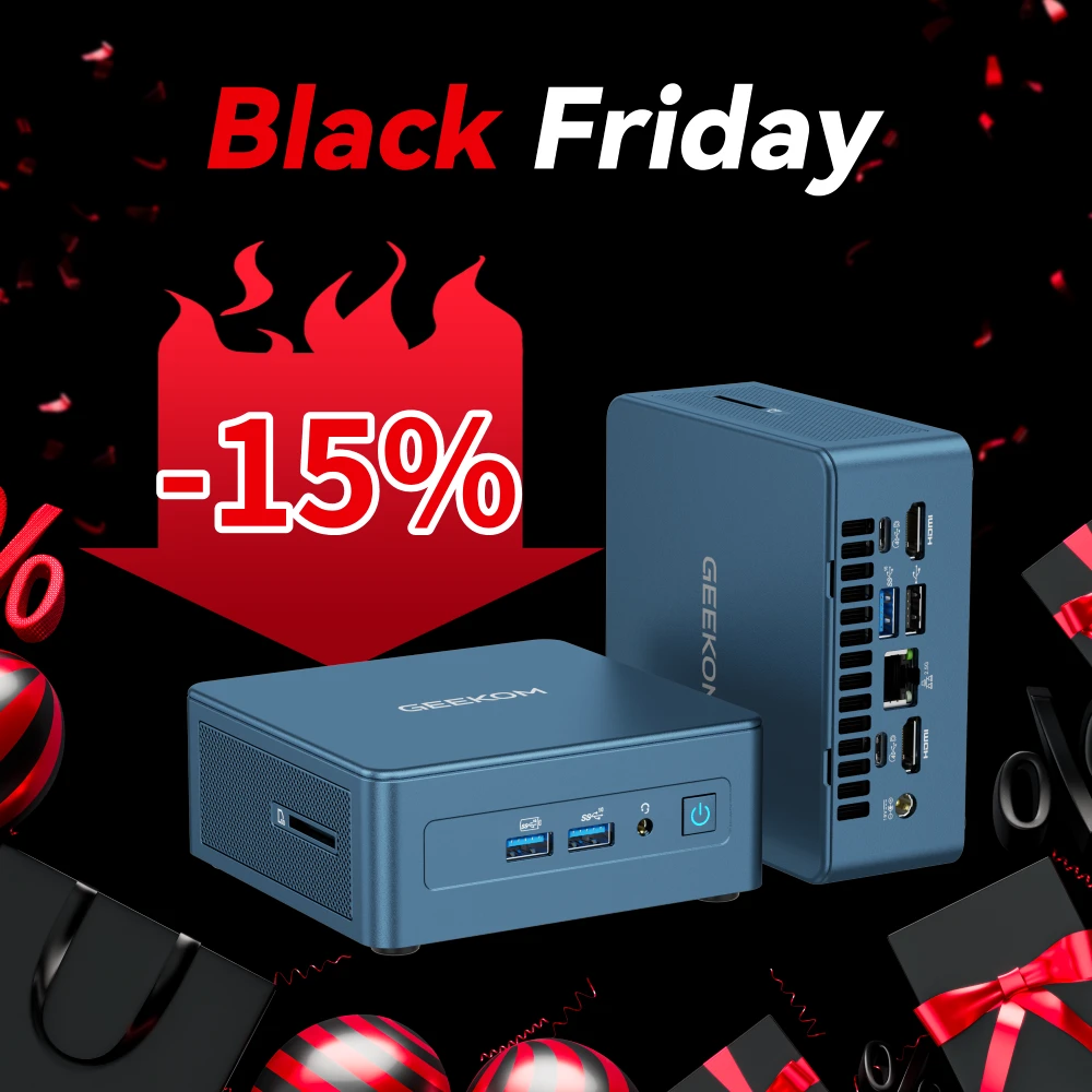 GEEKOM Mini IT11: 11. Generation Intel Core i7 Mini PC