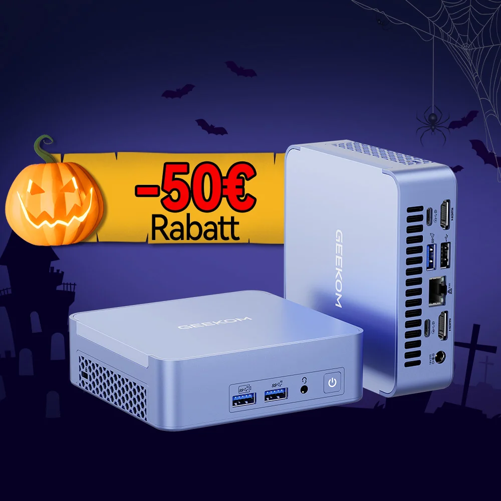 GEEKOM A5 Mini PC - AMD Ryzen™ 7 5825U