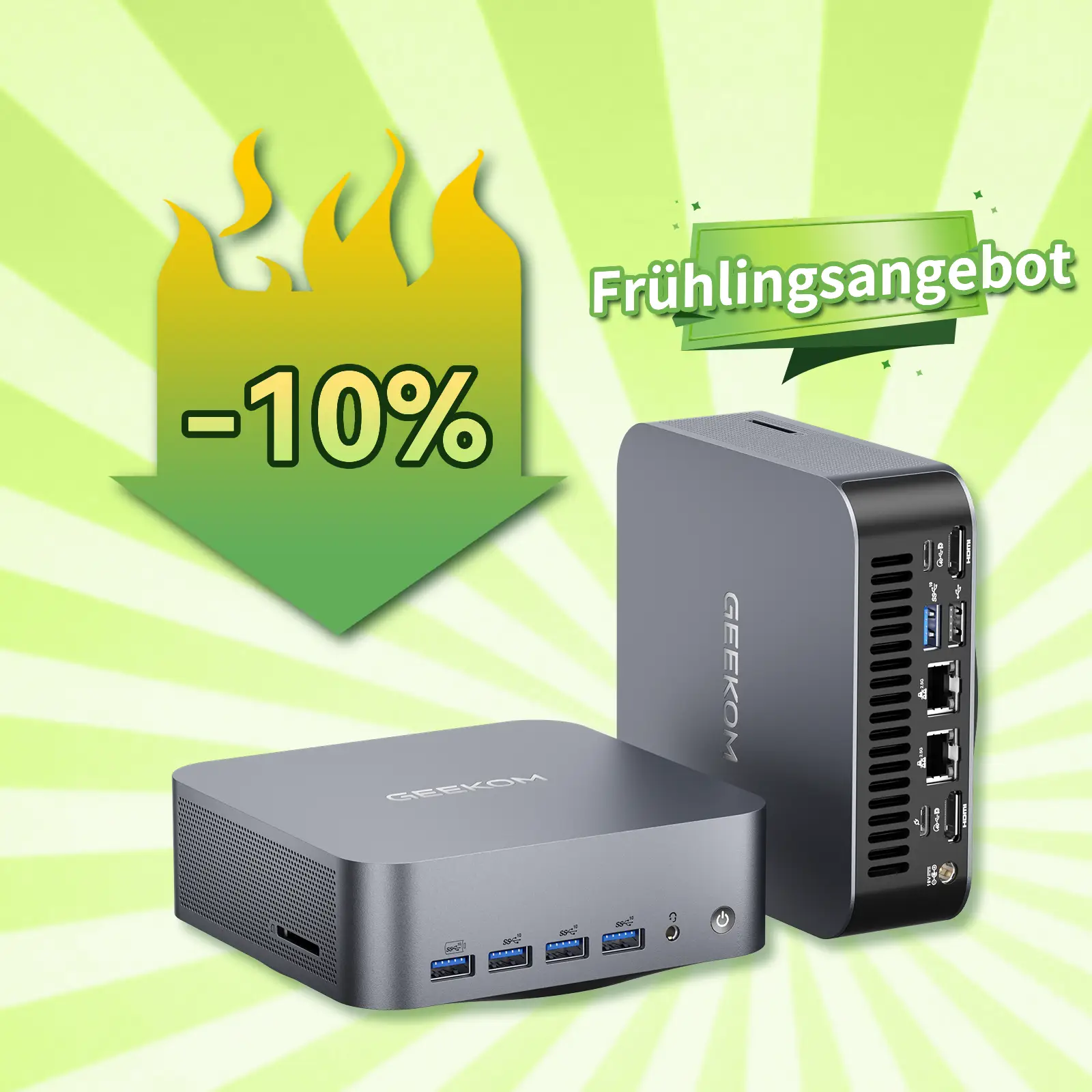 GEEKOM A6 Mini PC - DE - GEEKOM